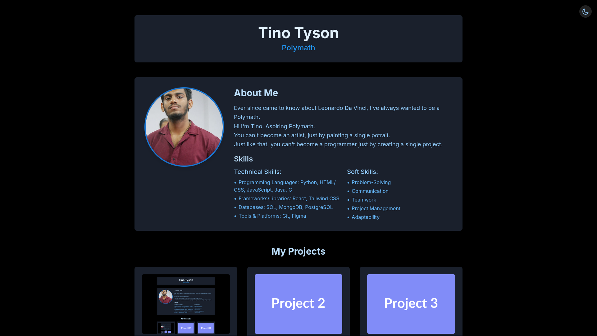 Tino Tyson | Polymath